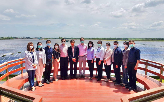 BTSG executives visit BCPG solar power plants | BTS Group Holdings